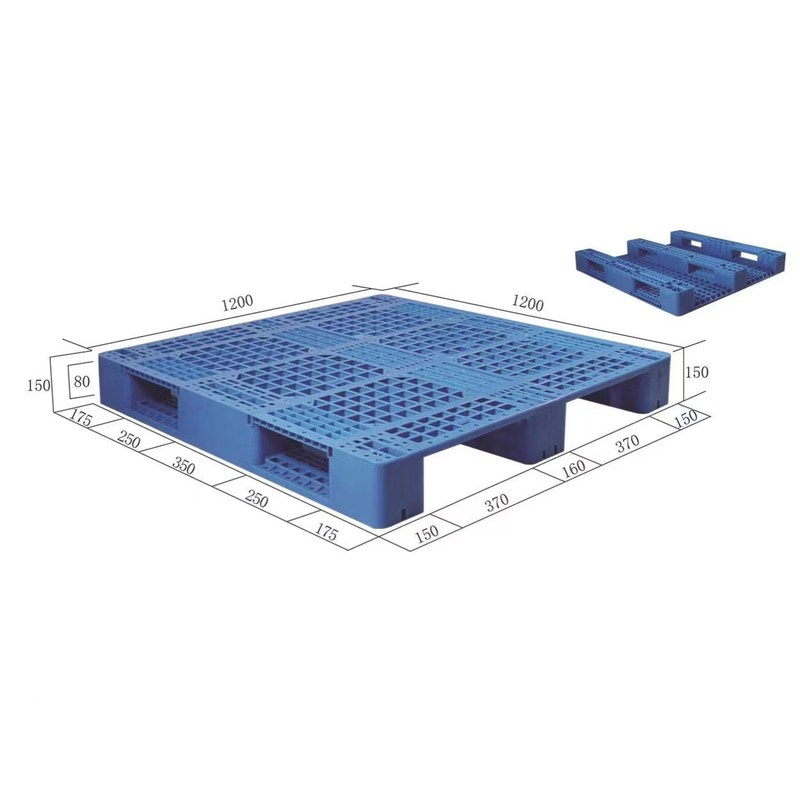 Plastic Block Pallet Logistic System Plastic Box Pallet For Heavy Duty ...