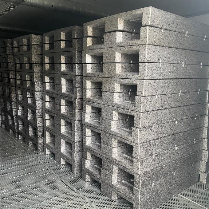 Expanded Polypropylene Stackable Plastic Pallets 1200x1000mm